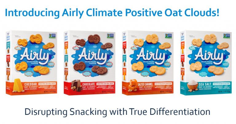 New Airly™ Brand Launches First-Ever Climate Friendly Snack Developed ...